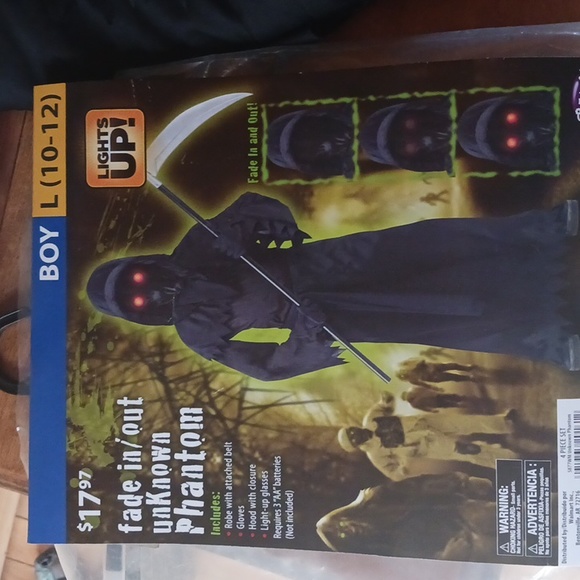 Source Unknown | Costumes | Boys Phantom Halloween Costume | Poshmark
